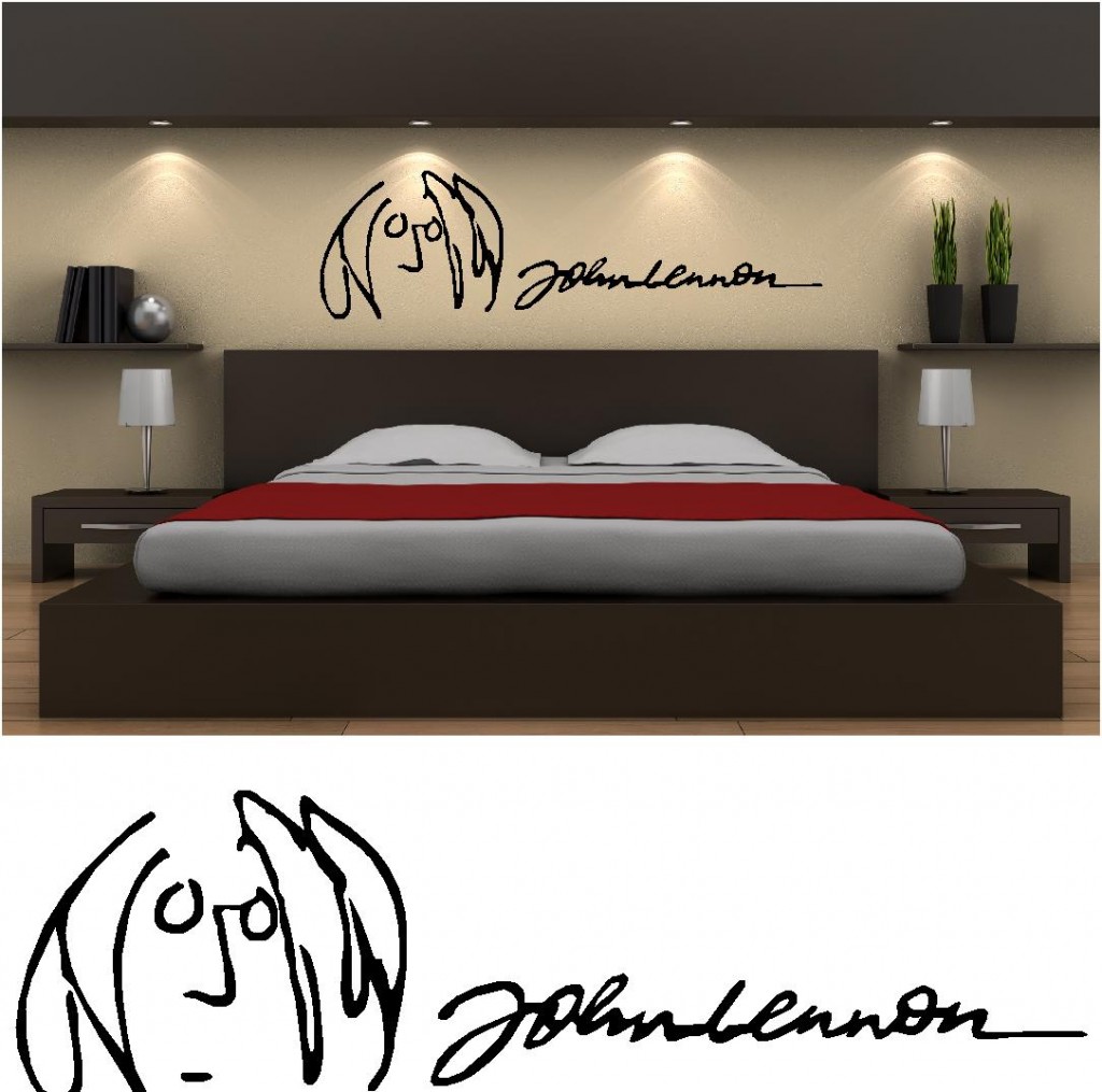 JOHN LENNON VINYL WALL ART STICKERS GRAPHICS - Custom DesignsCustom Designs
